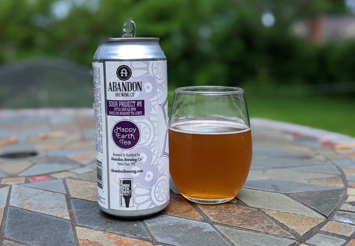 A Beer Infused with Our Tea — Happy Earth Tea