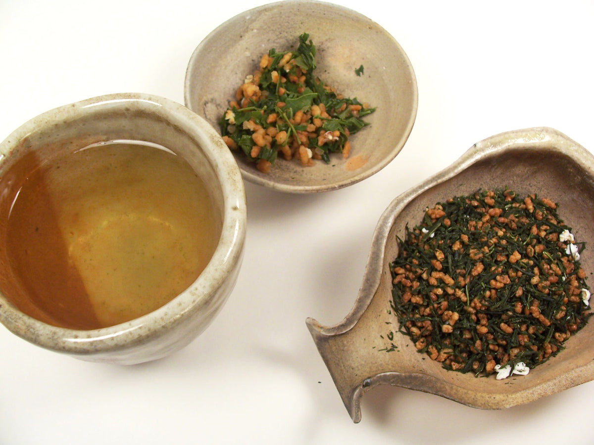 Genmaicha Tea - Organic Green Tea and Toasted Rice — Happy Earth Tea
