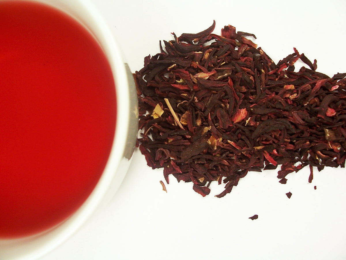 Organic Hibiscus Herbal Tea — Happy Earth Tea